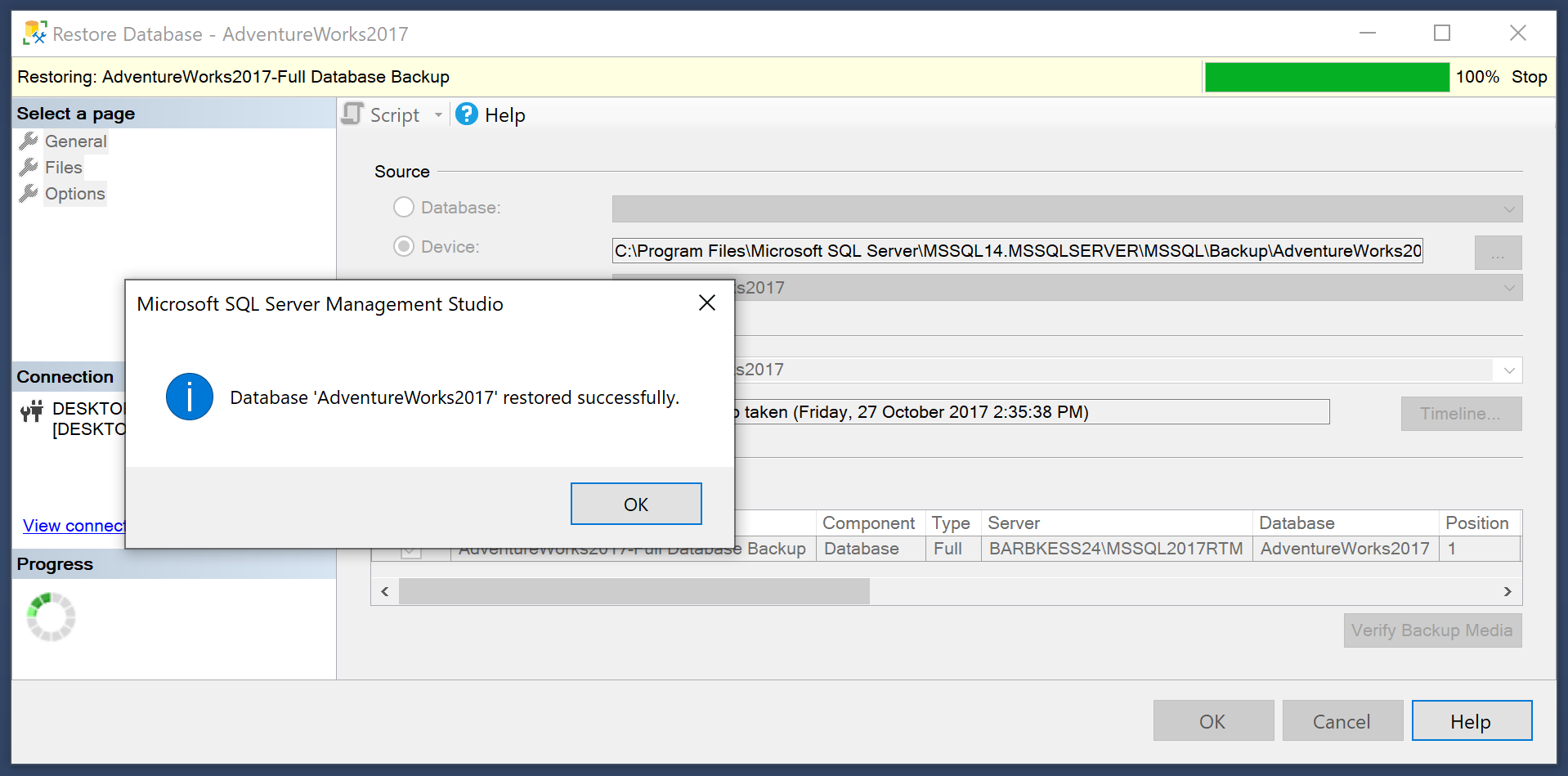 AW-1: Obtaining, Loading and Querying Adventure Works Database